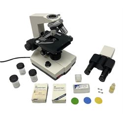 Zenith 'Ultra-500LA' binocular laboratory microscope wi | Scientific ...