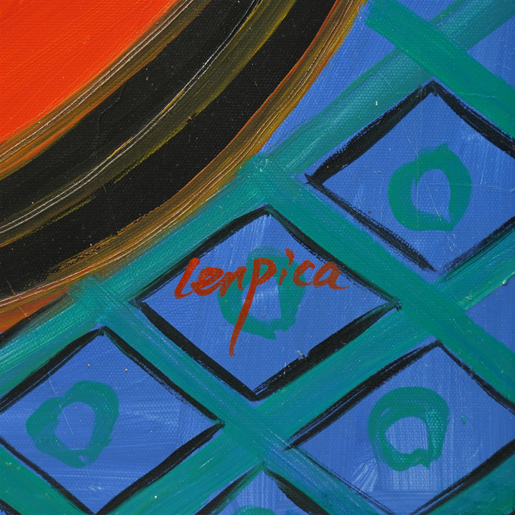 After Pablo Picasso (Spanish 1881-1973): Abstract Figural Composition ...