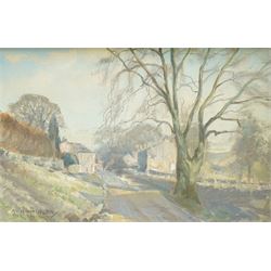 Alfred Wilkinson (Northern British 20th century): 'Thorpe in Winter ...