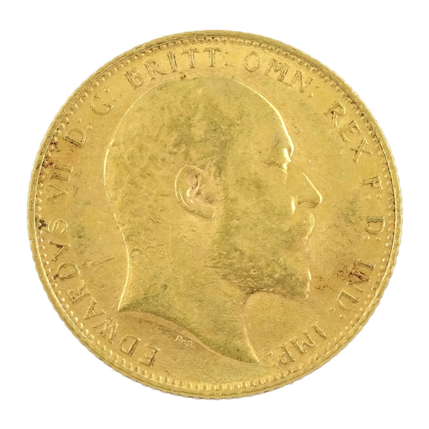 King Edward VII 1905 gold full sovereign coin | Coins, Tokens ...