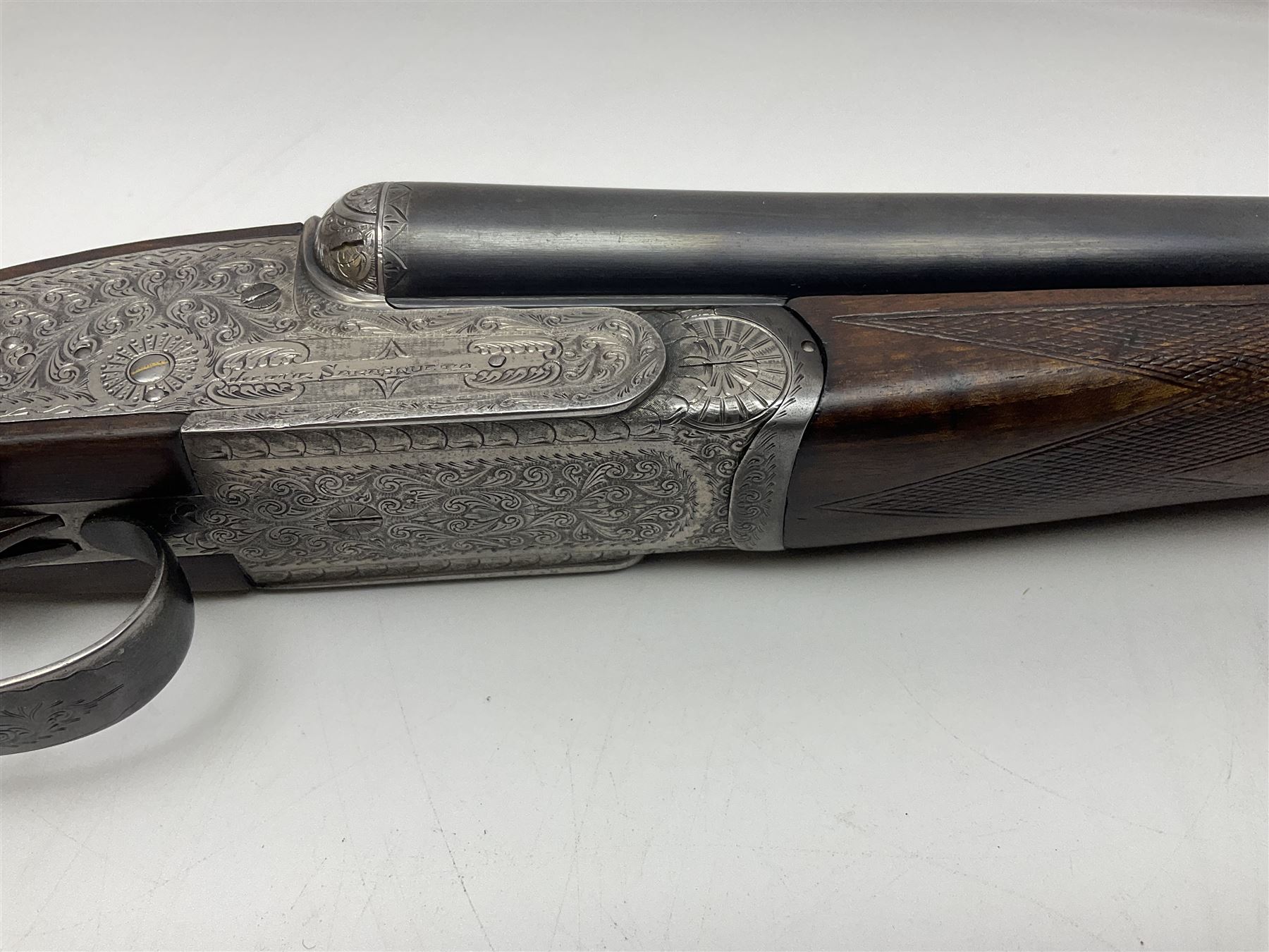 SHOTGUN CERTIFICATE REQUIRED: Victor Sarasqueta 12-bore by 2.75" side ...