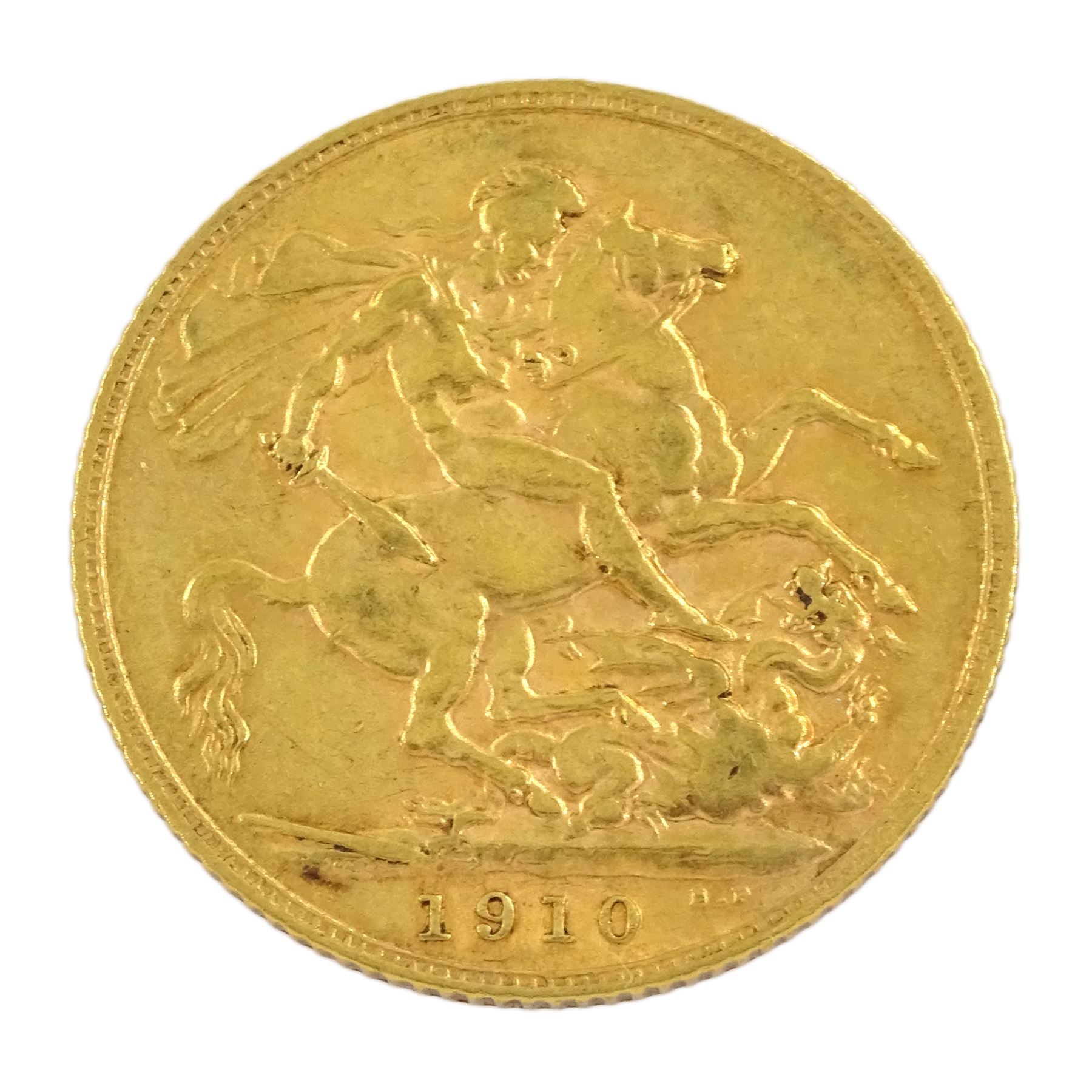 King Edward VII 1910 gold full sovereign coin | Coins, Tokens ...
