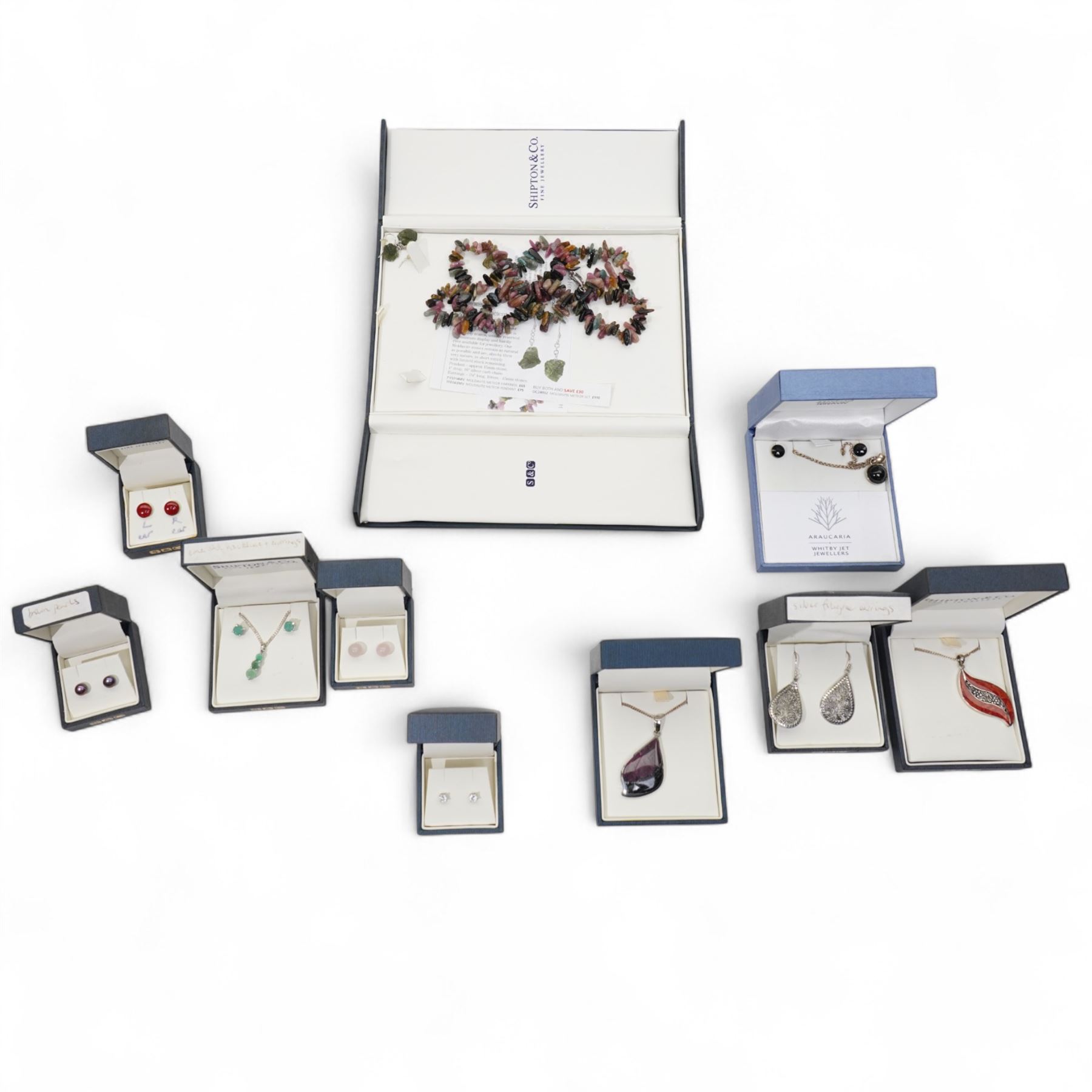Silver stone set jewellery | Jewellery | 154884