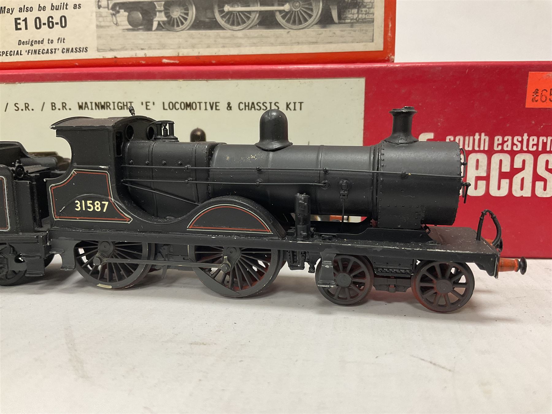‘00’ gauge - two kit built steam locomotives comprising Class E 4-4-0 ...