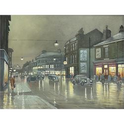 Steven Scholes (Northern British 1952-): 'Chapel Street Salford 1962 ...
