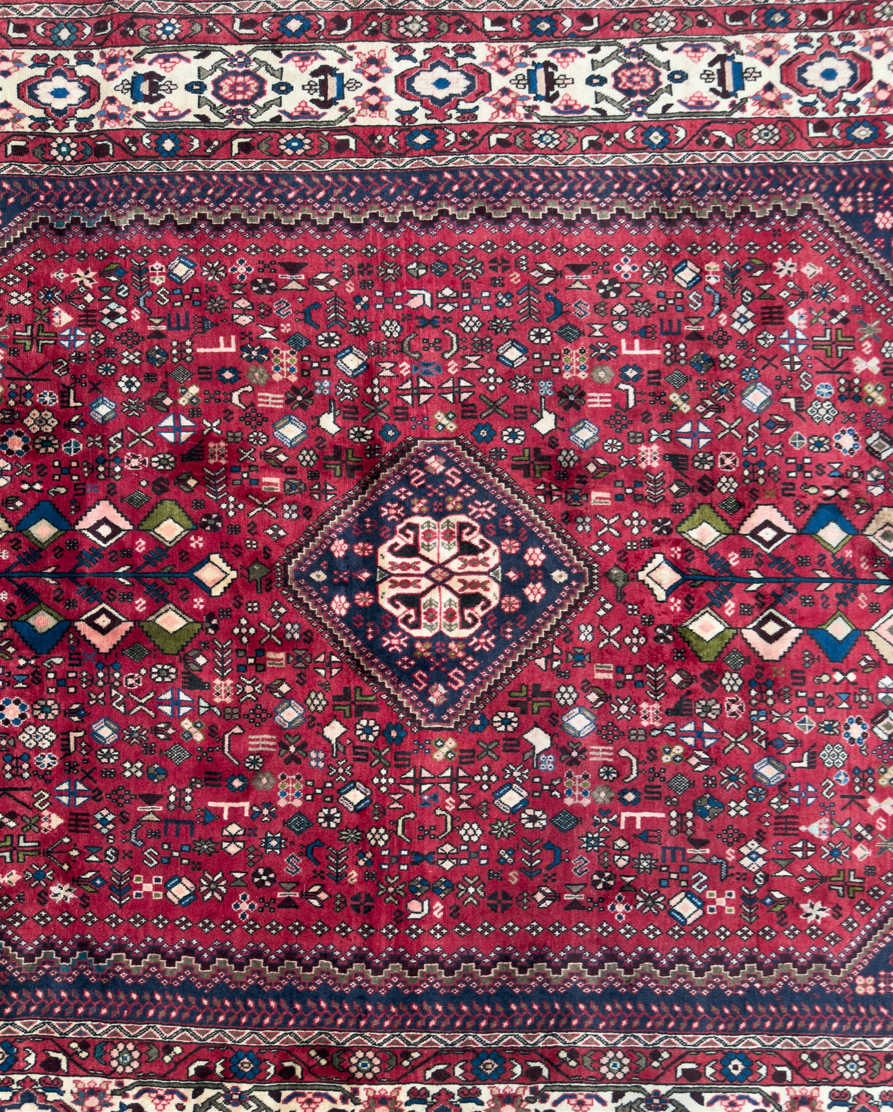 Central Persian Abadeh hand-knotted carpet | Rugs, Carpets & Curtains ...