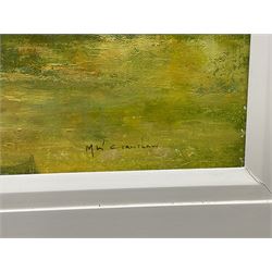 Maurice William Crawshaw (British 1947-): 'The Butterfly Hunters ...