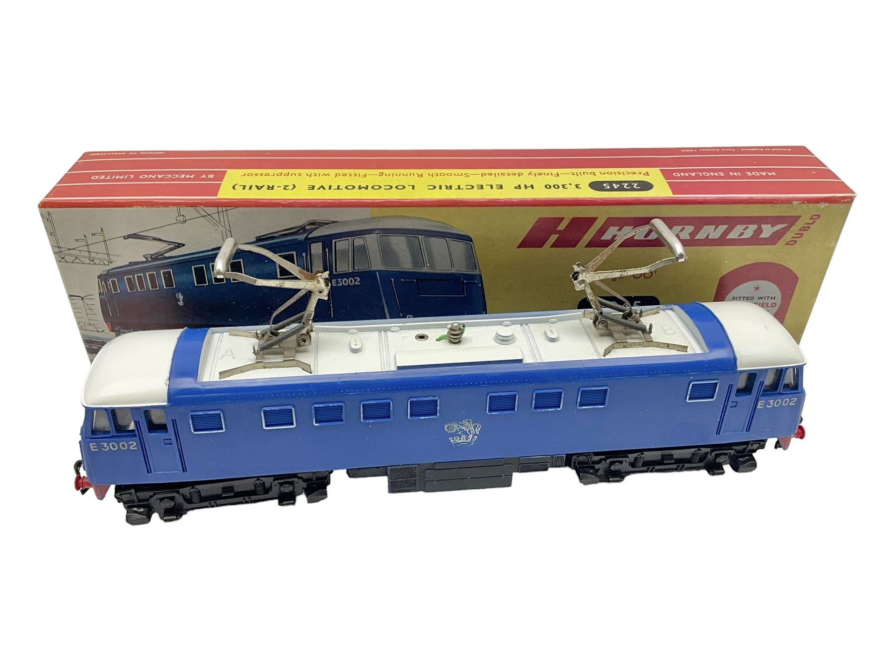 Hornby Dublo - 2-rail Class AL-1 Electric pantograph lo | Model Railway ...