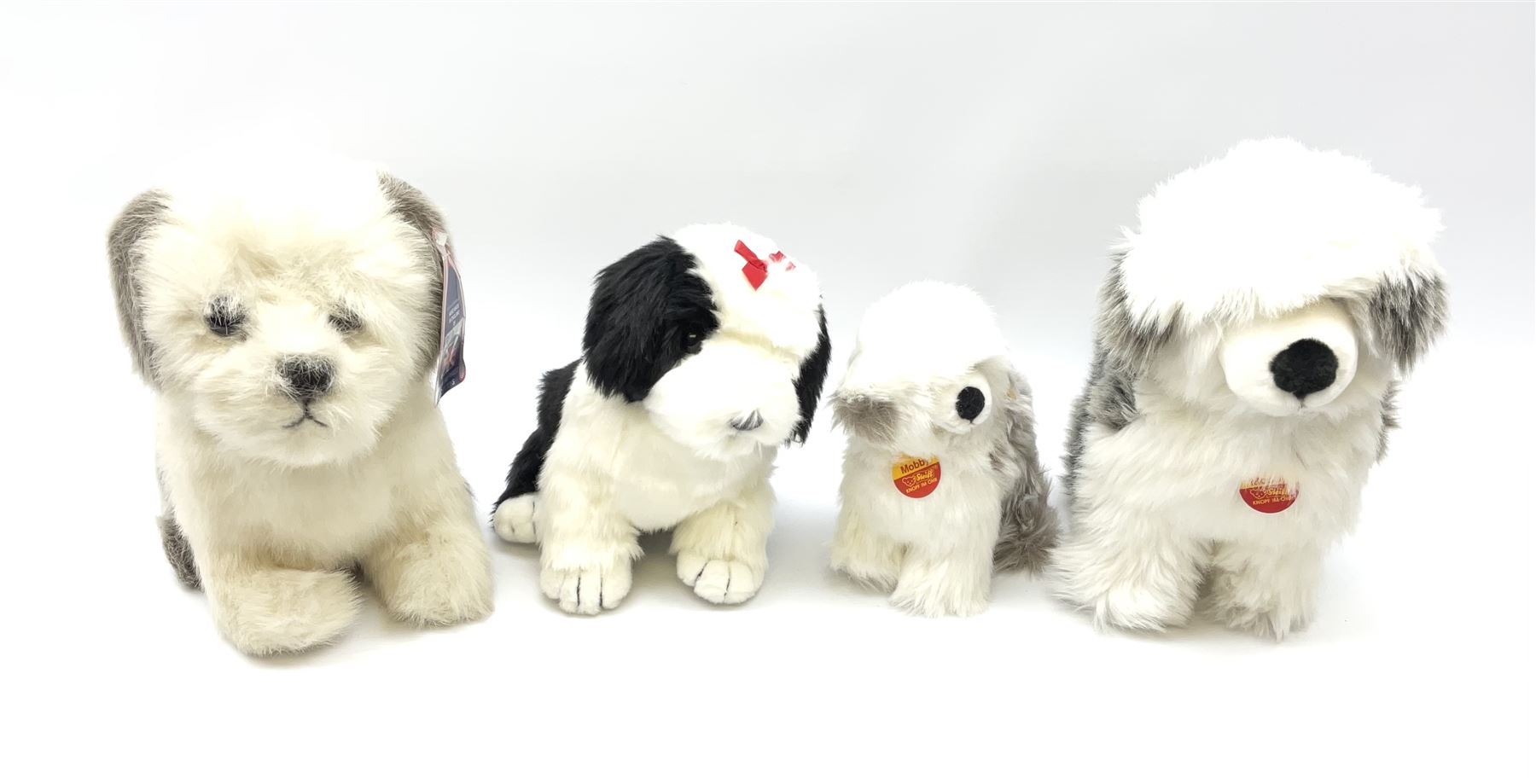 Steiff soft toy dog 'Mobby' and another smaller 'Mobby' | Toys & Models ...