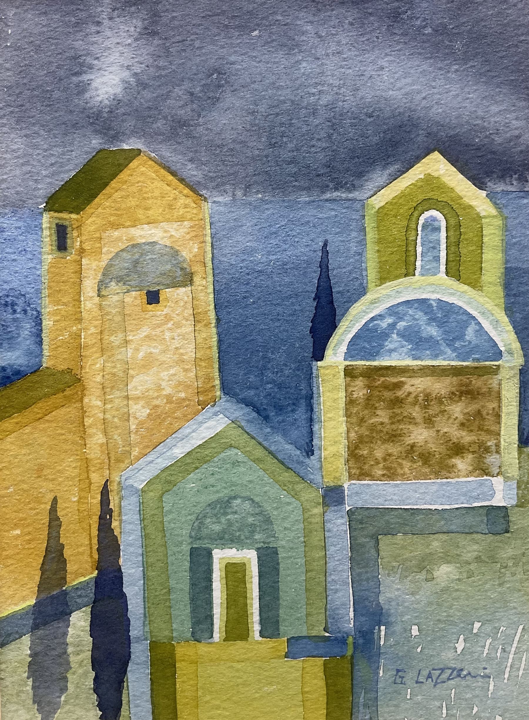 Giuliana Lazzerini (Italian/Yorkshire 1951-): 'Notte Mediterranea ...