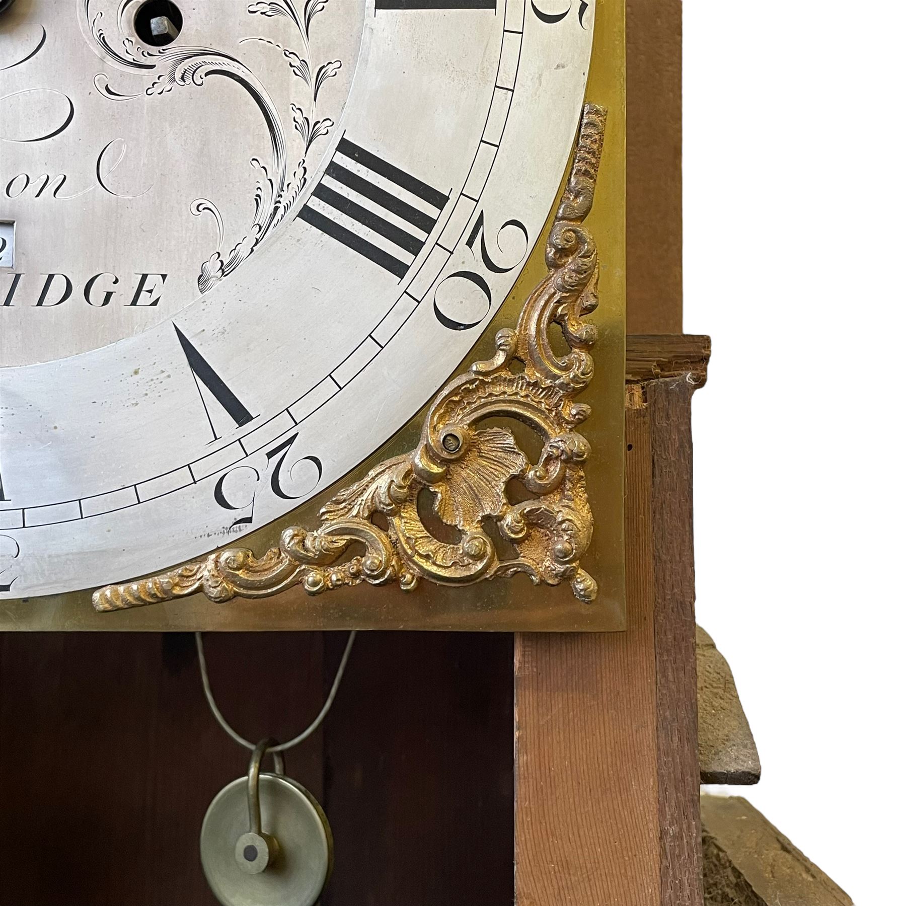 William Wilson of Cambridge - George III oak cased 8-day longcase clock ...