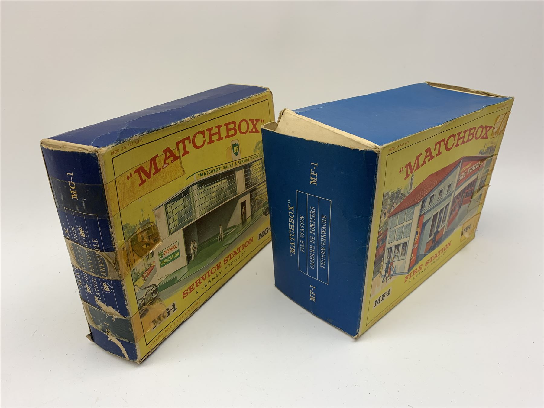Two Matchbox roadside buildings - 'Sales and Service Station' No | Toys ...