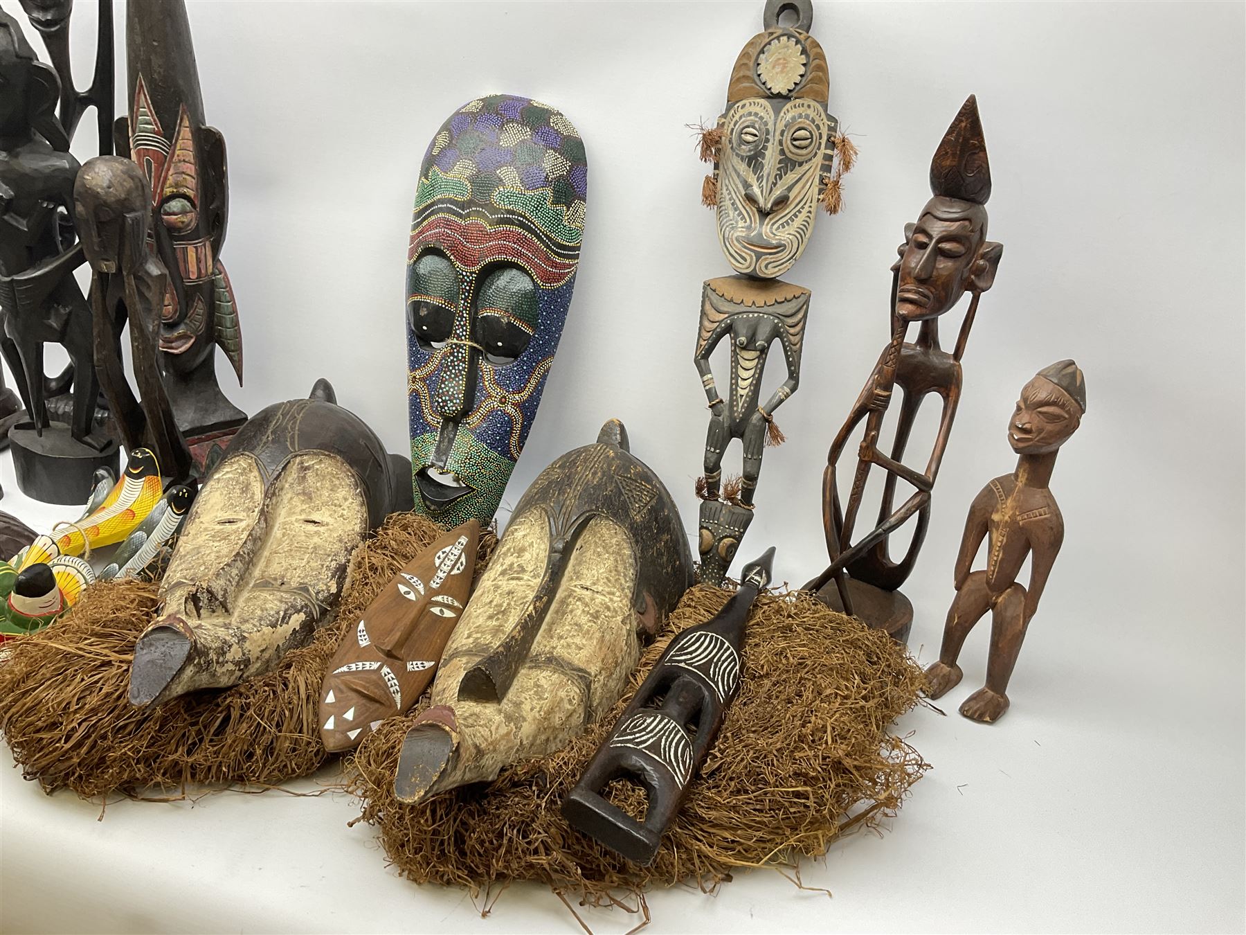 African carved wood figures | Antiques, Collectables, Ceramics & Small ...
