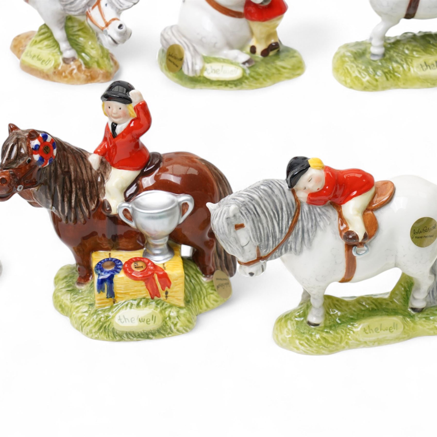 John Beswick limited edition Thelwell figure 'The Champions' | Ceramics ...