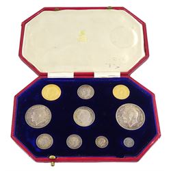 King George V 1911 proof short coin set | Coins, Tokens & Banknotes | 80525