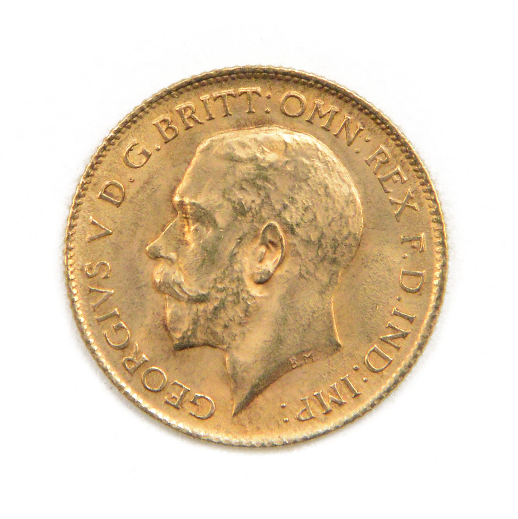 King George V 1915 gold half sovereign coin | Coins, Tokens & Banknotes ...