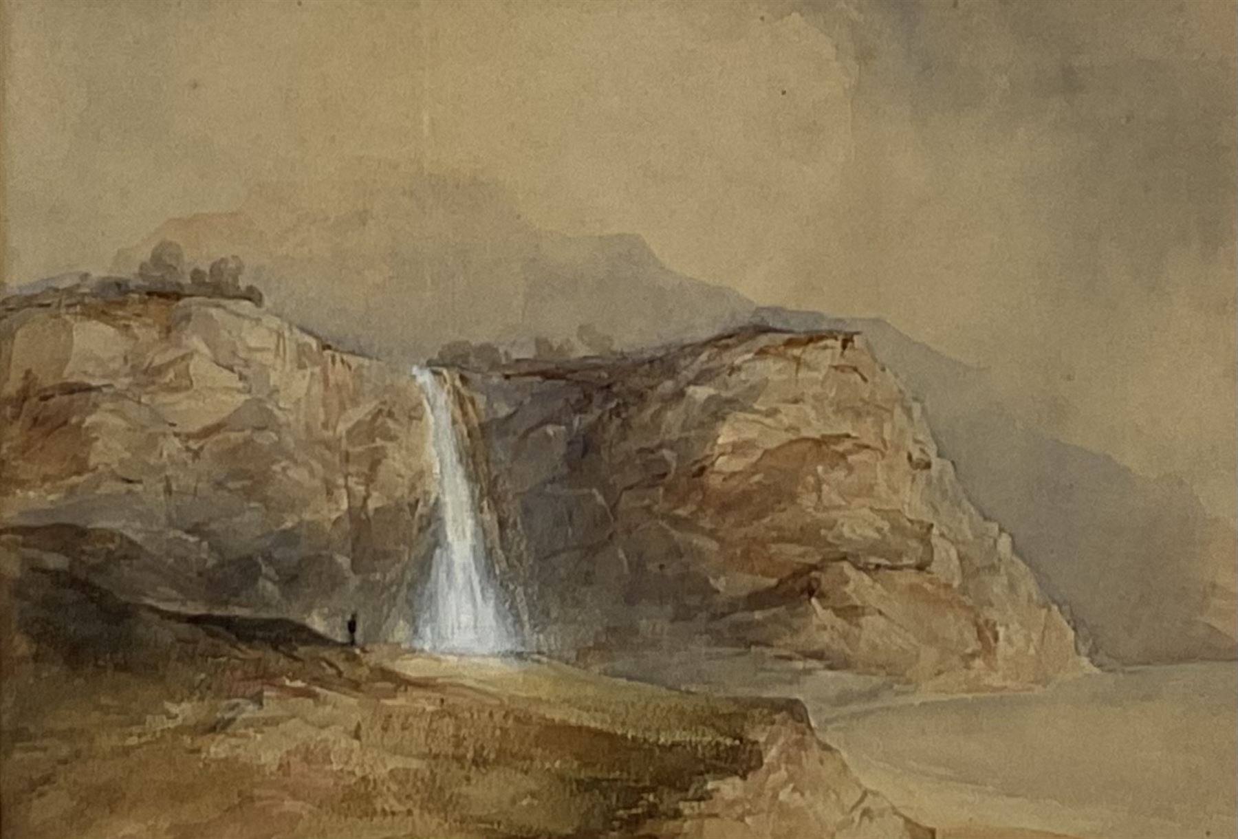 Joseph Newington Carter (British 1835-1871): Hayburn Wyke | Paintings ...