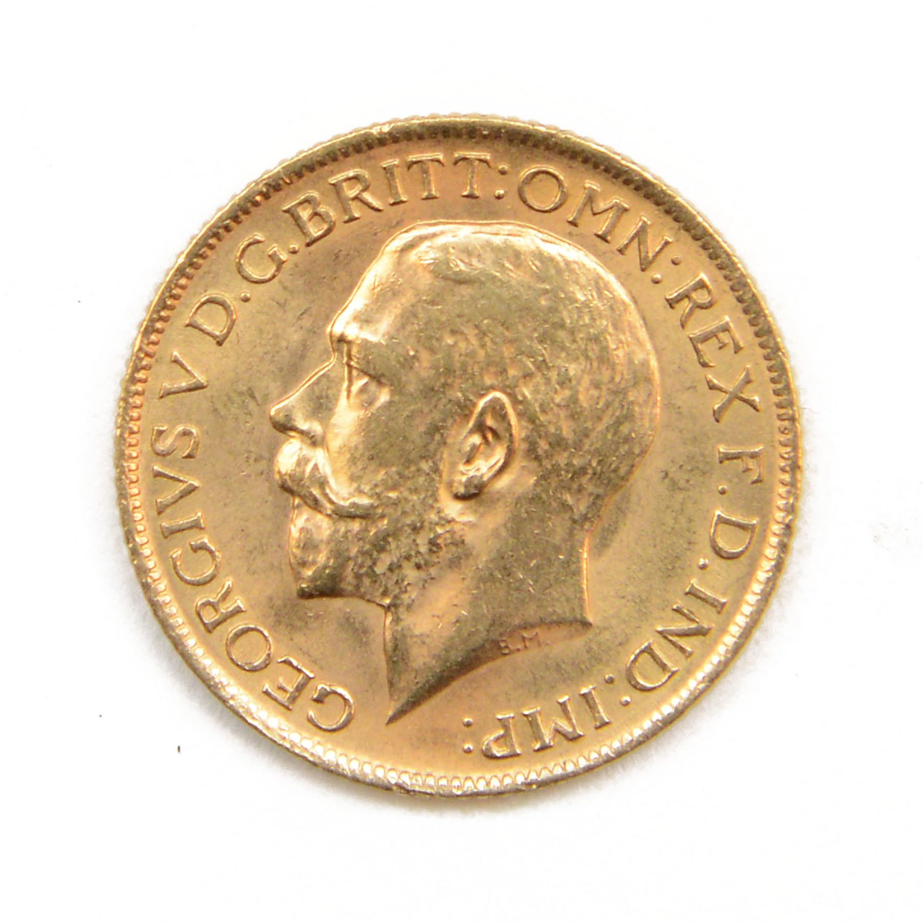 King George V 1913 gold full sovereign coin | Coins, Tokens & Banknotes ...