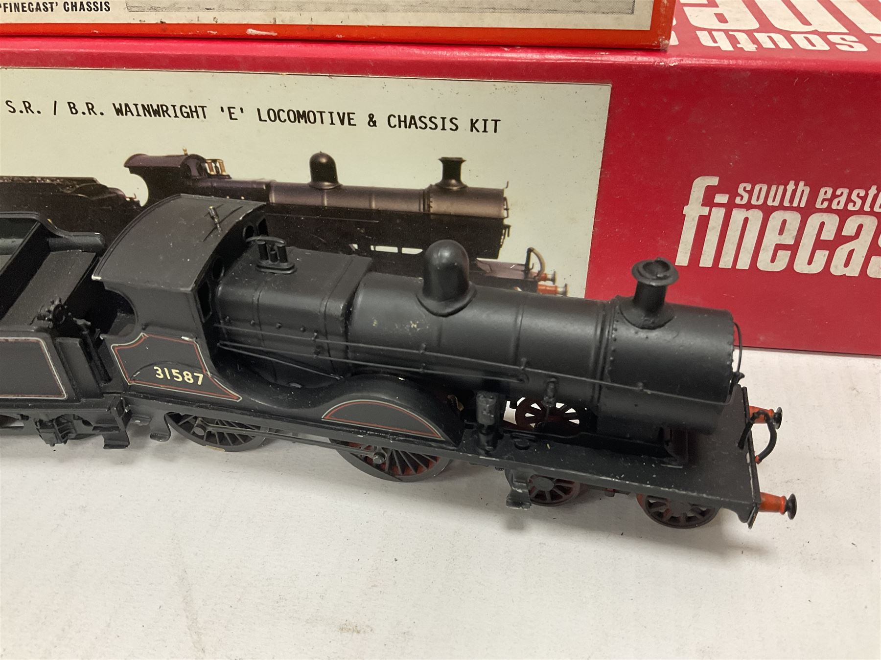 ‘00’ gauge - two kit built steam locomotives comprising Class E 4-4-0 ...