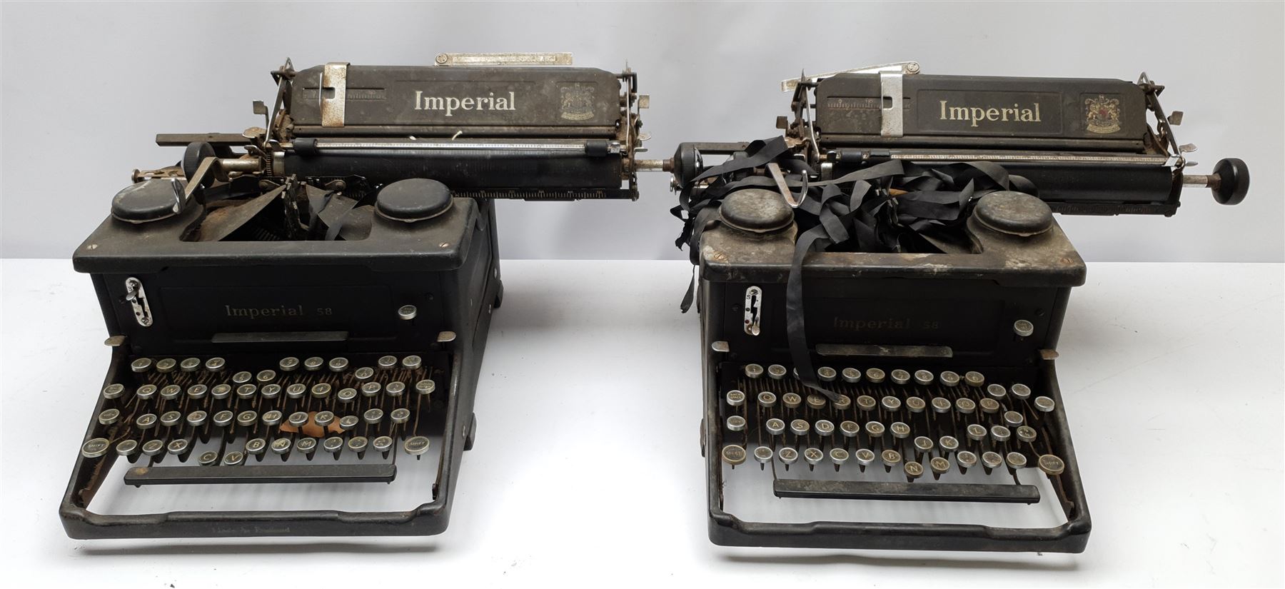 Two vintage Imperial typewriters - Decorative Antiques & Collectors Sale