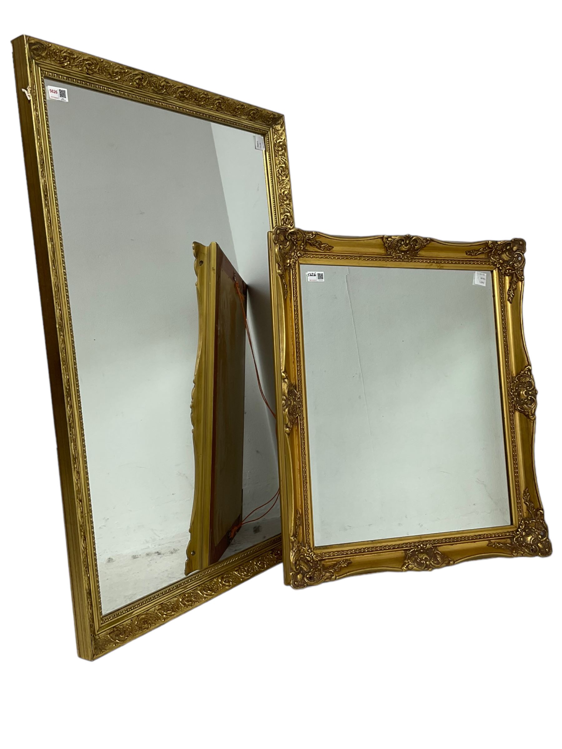 Victorian design gilt framed mirror | Mirrors | 86256