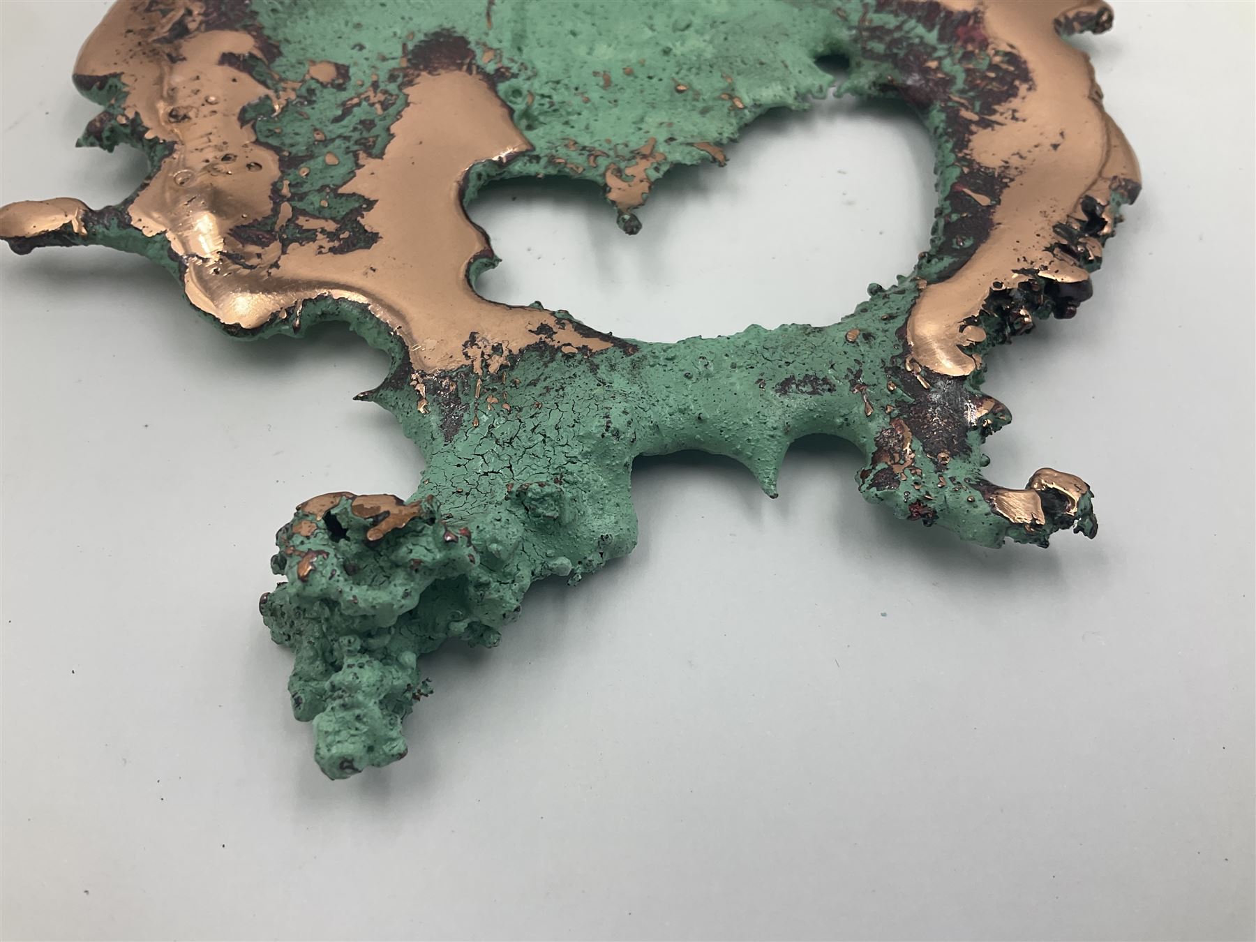 Large free form copper splash | Fossils, Minerals & Natural Sciences ...