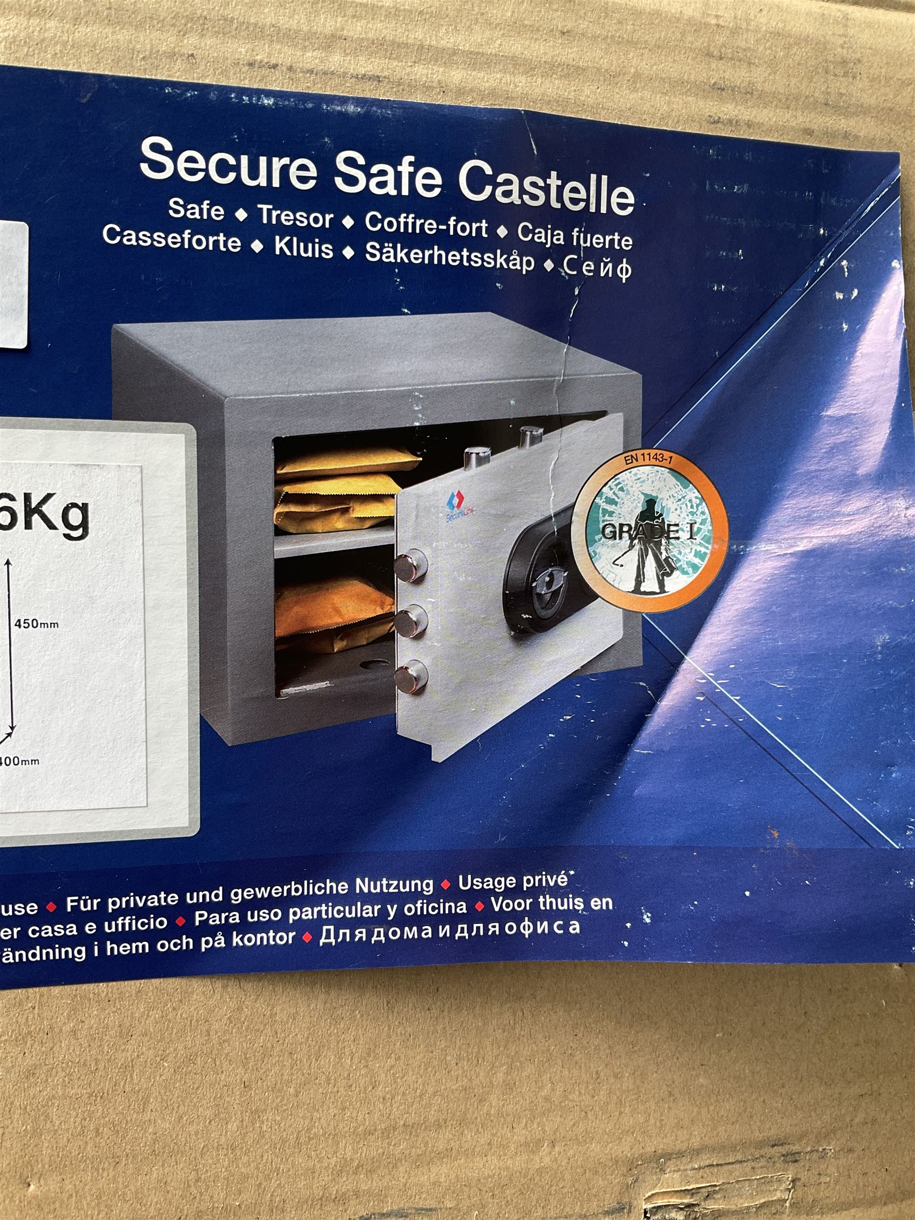 SecureLine combination safe - unused - THIS LOT IS TO BE COLLECTED BY ...
