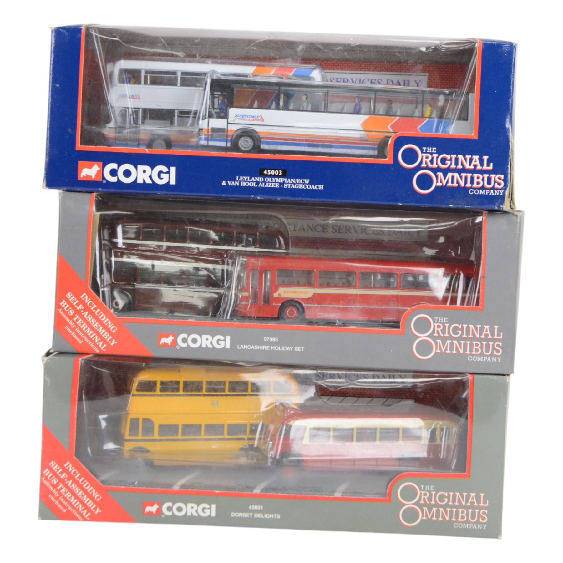 Fourteen Corgi The Original Omnibus Company diecast bus models | Toys ...