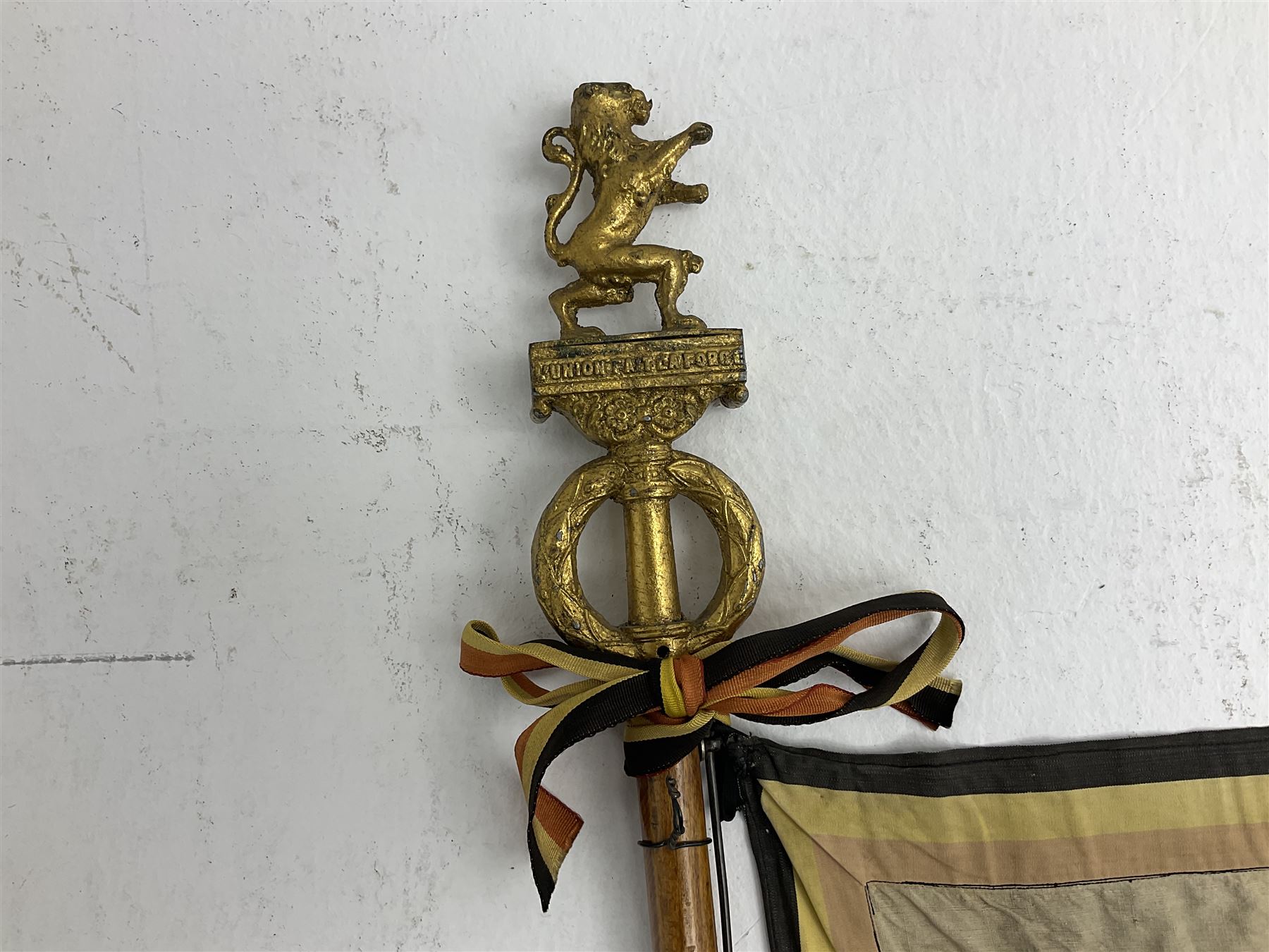 WW2 Belgian Partisan/Resistance two-sided banner embroi | Militaria | 79133