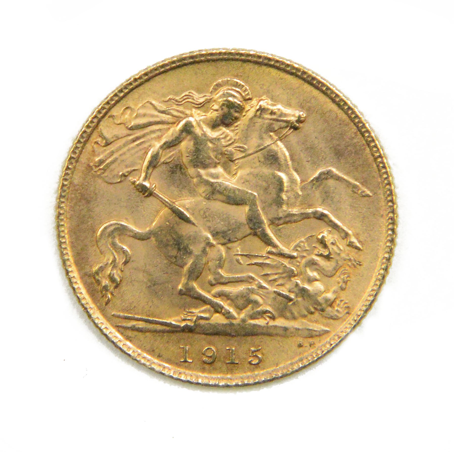 King George V 1915 gold half sovereign coin | Coins, Tokens & Banknotes ...