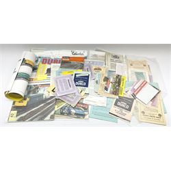 Hornby Dublo - quantity of paper ephemera including Electric Trains ...