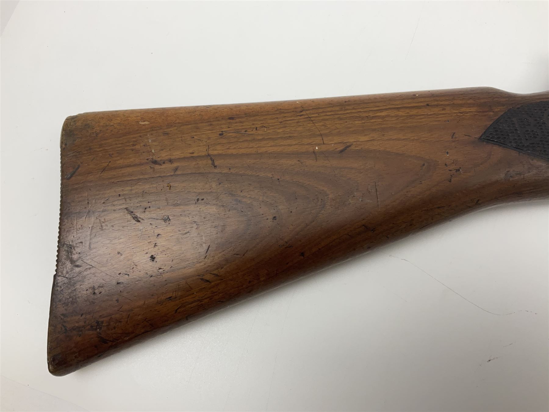 Pre-war BSA .177 air rifle with break barrel action and BSA logos to ...