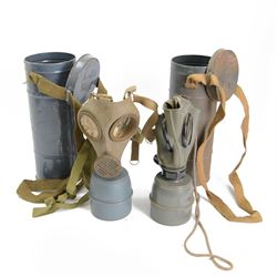Two 1930's French defence passive gas masks | Militaria | 129201