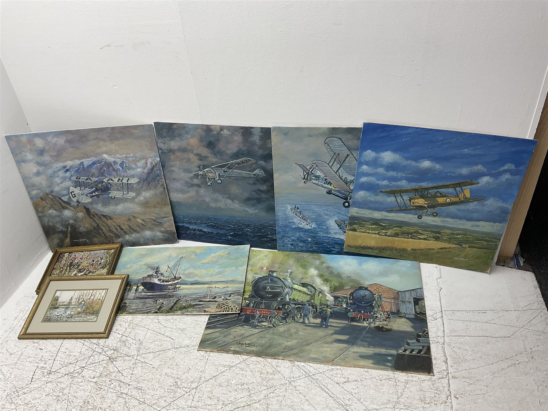James Lishman (British 1931-2024): collection of oil paintings and ...
