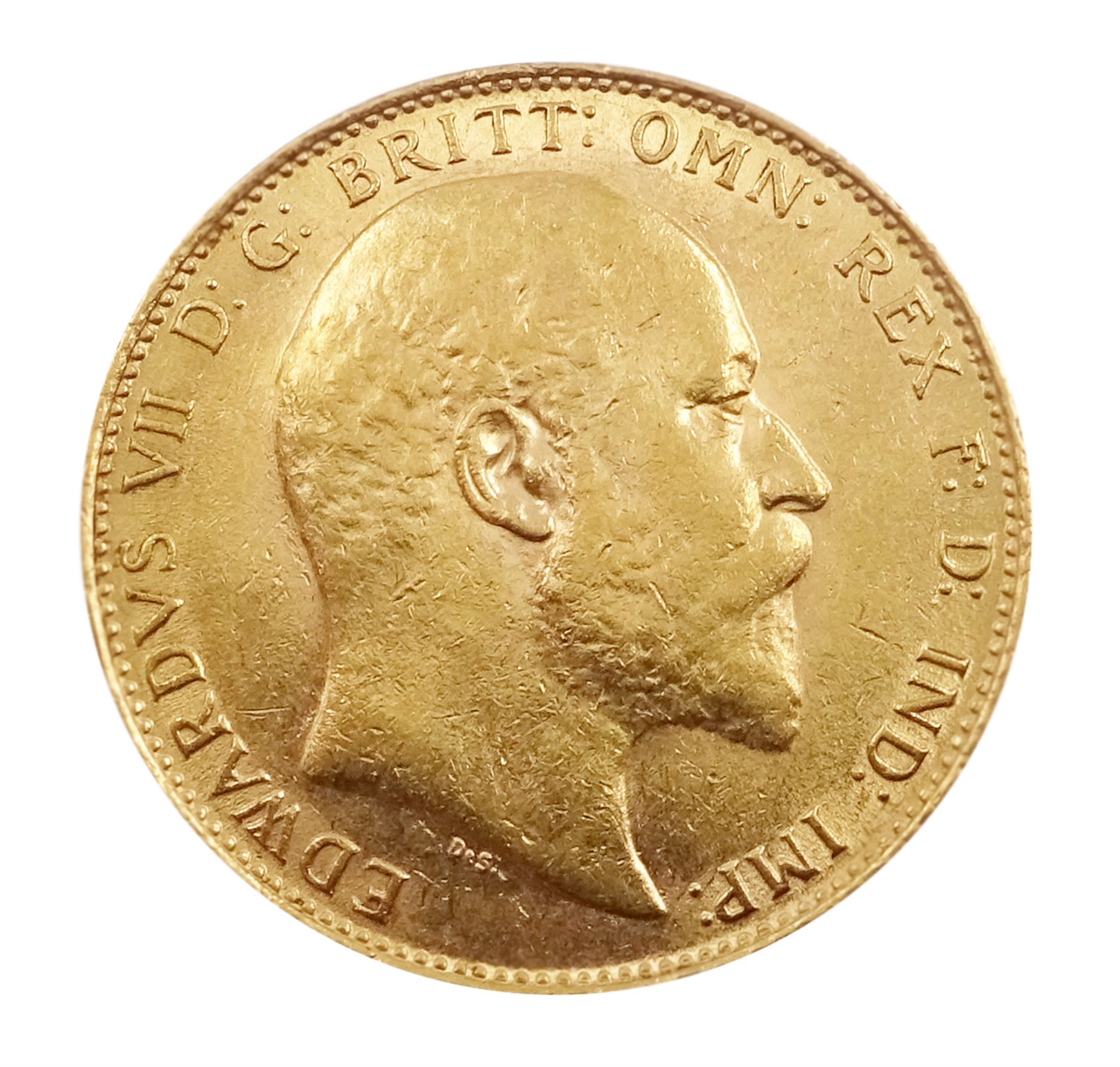 King Edward VII 1907 gold full sovereign coin | Coins, Tokens ...