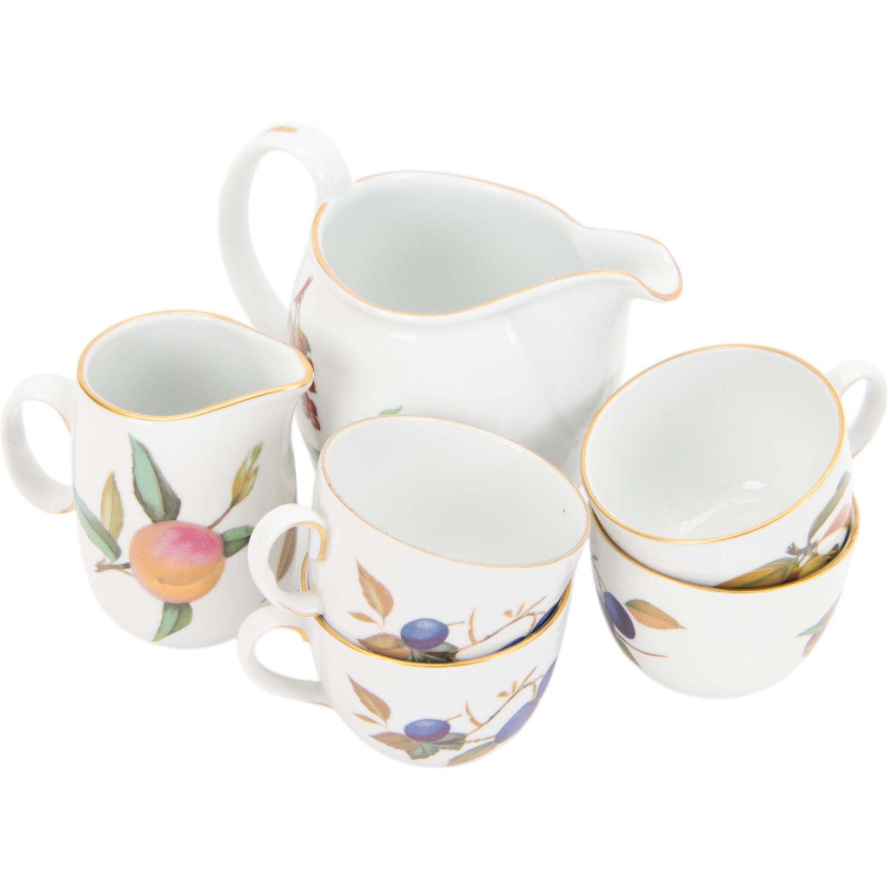 Collection of Royal Worcester Evesham pattern teawares | Ceramics | 158119