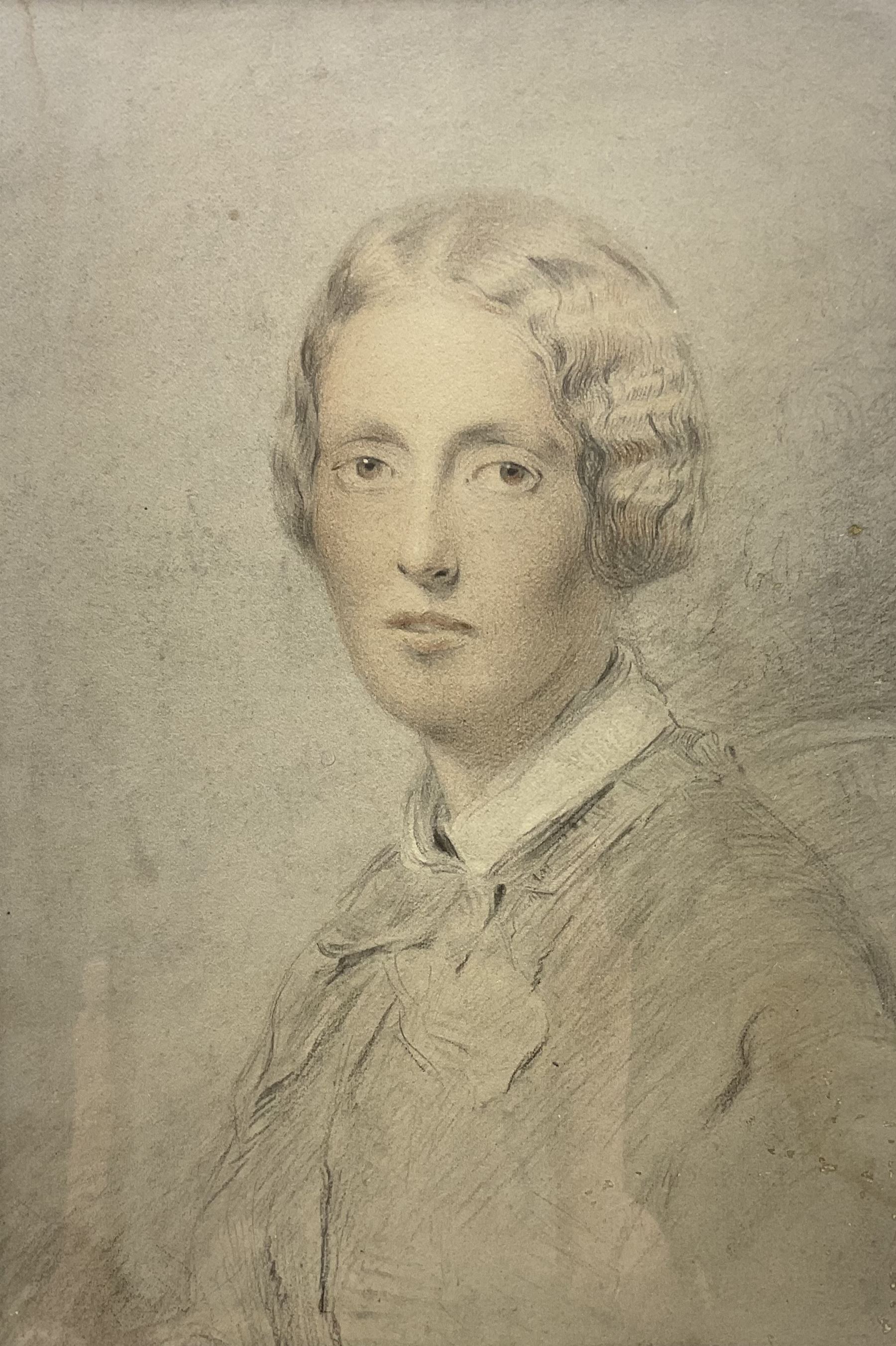 George Richmond RA (British 1809-1896): 'Portrait of a Young Lady ...