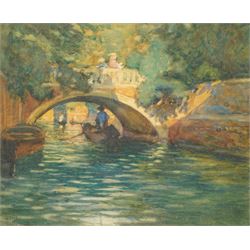 Edgar Wood (British 1860-1935): 'Venice' | Paintings, Drawings & Prints ...