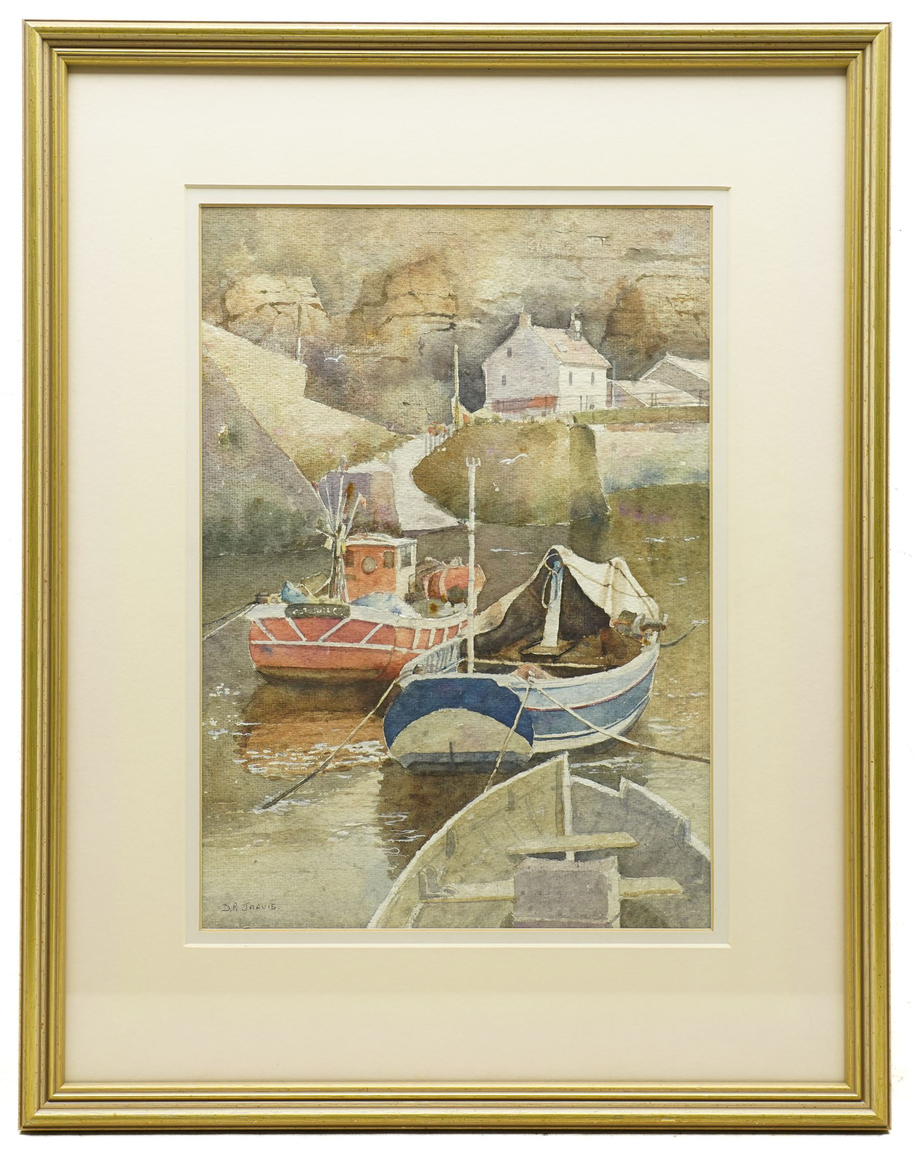 Derek P Jarvis (Yorkshire Contemporary): Staithes | Paintings, Drawings ...