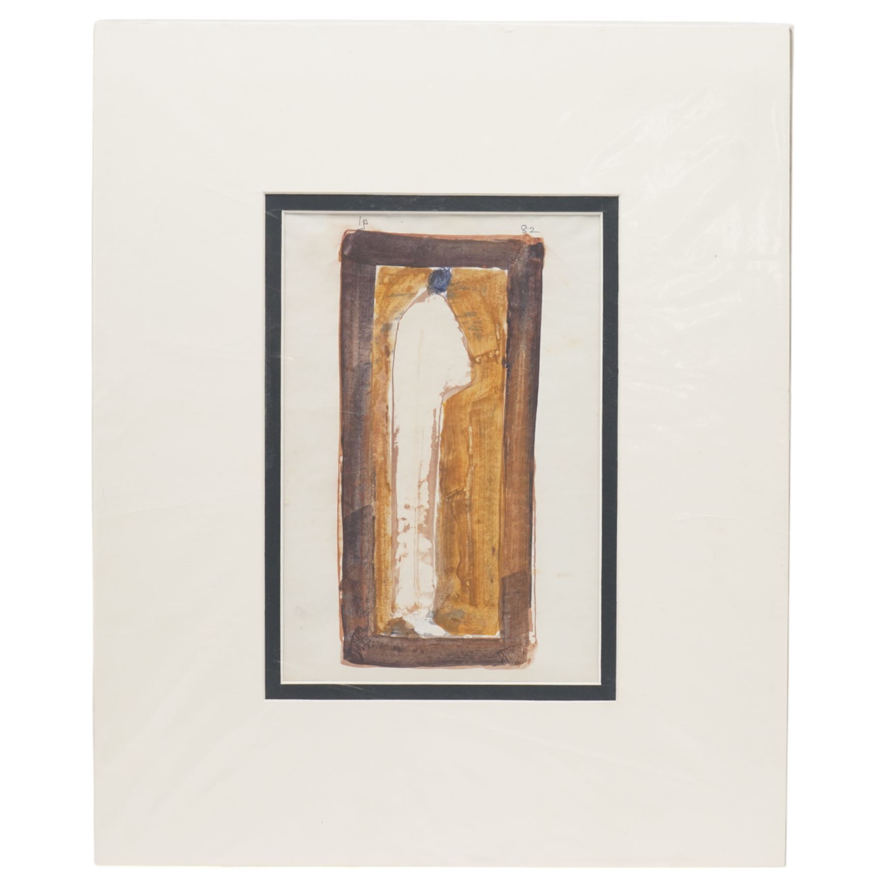 Ivan Peries (Sri Lankan - Columbo '43 Group): Standing Man (Terracotta ...