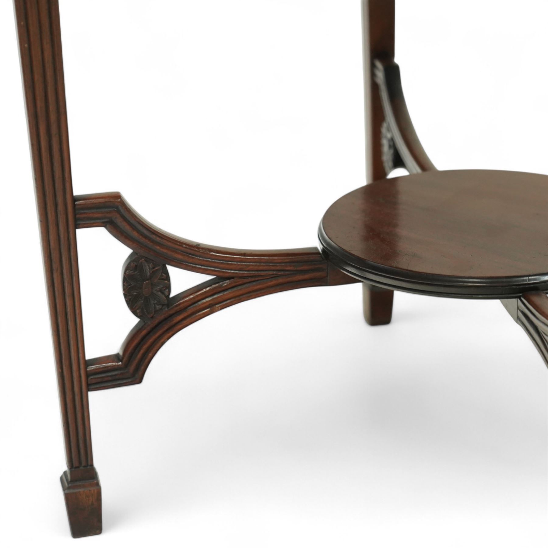 Contemporary Edwardian design mahogany occasional table | Modern ...