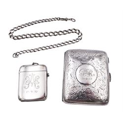 1920s silver cigarette case | Silver | 71177