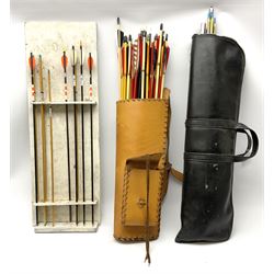 A large collection of assorted various arrows - Decorative Antiques ...