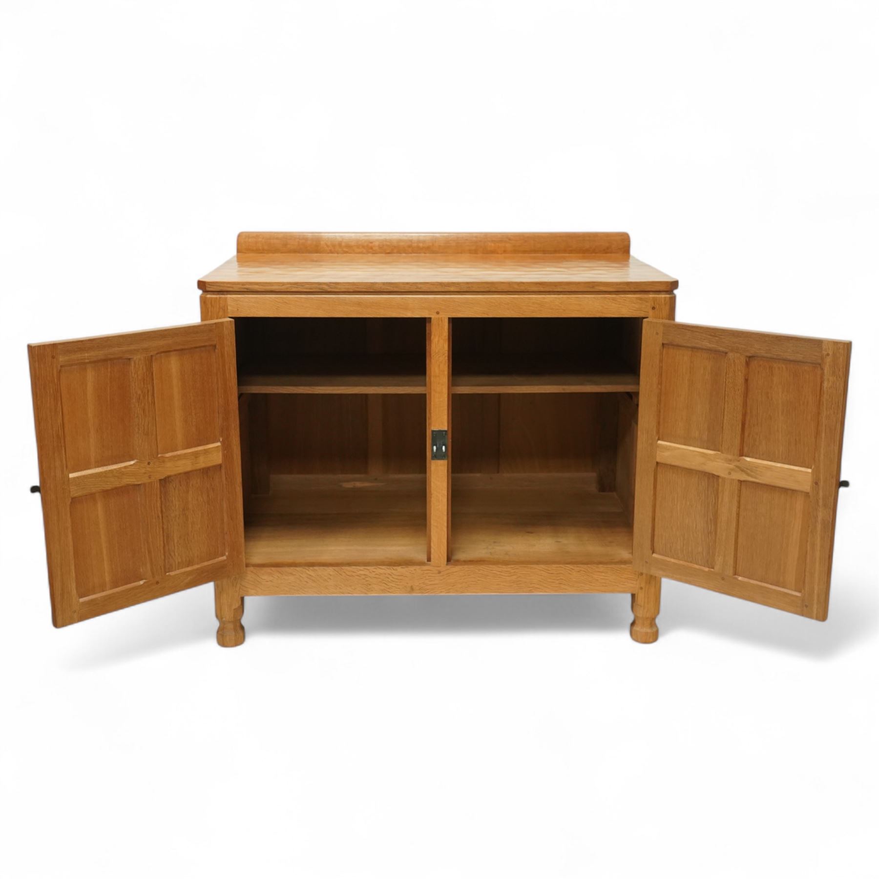Mouseman - oak cupboard floor standing cupboard | Mouseman & Yorkshire ...