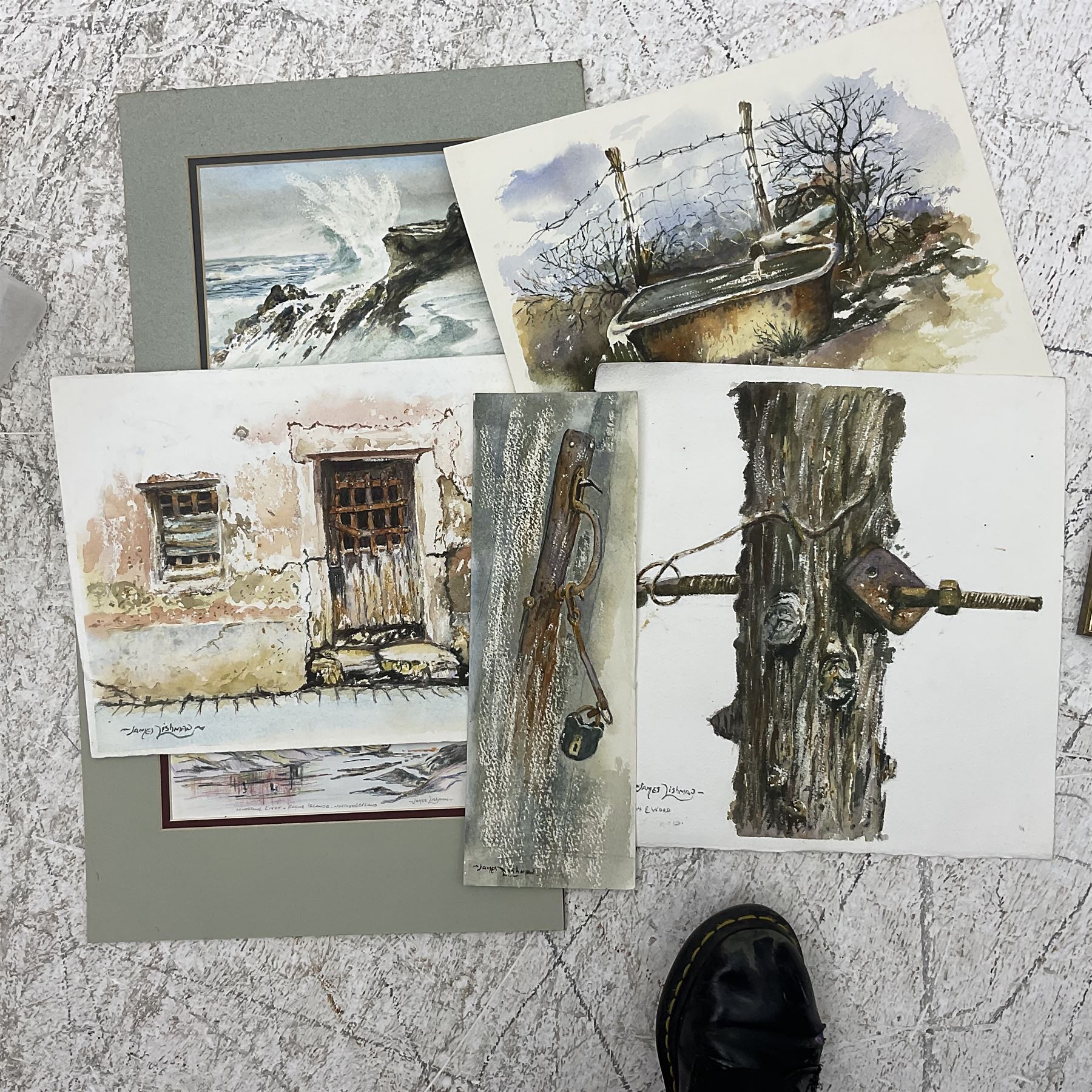 James Lishman (British 1931-2024): collection of oil paintings and ...