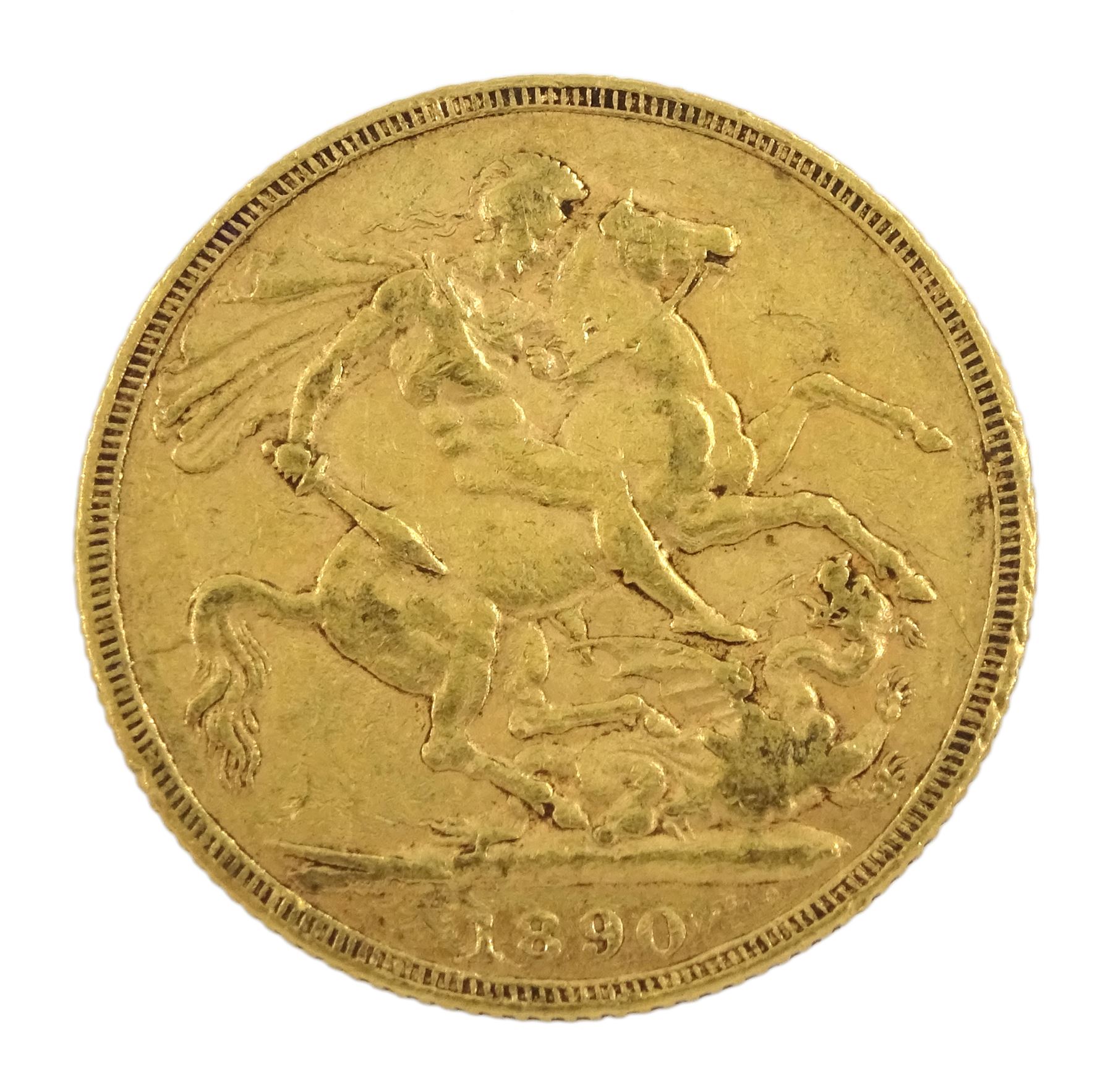 Queen Victoria 1890 gold full sovereign coin | Coins, Tokens ...
