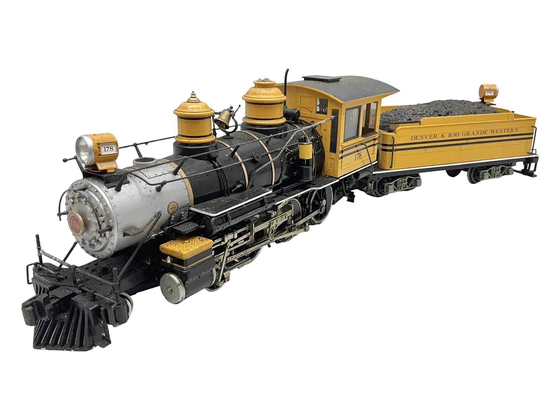 Bachmann G scale, gauge 1 4-6-0 tank locomotive in yellow and black ...