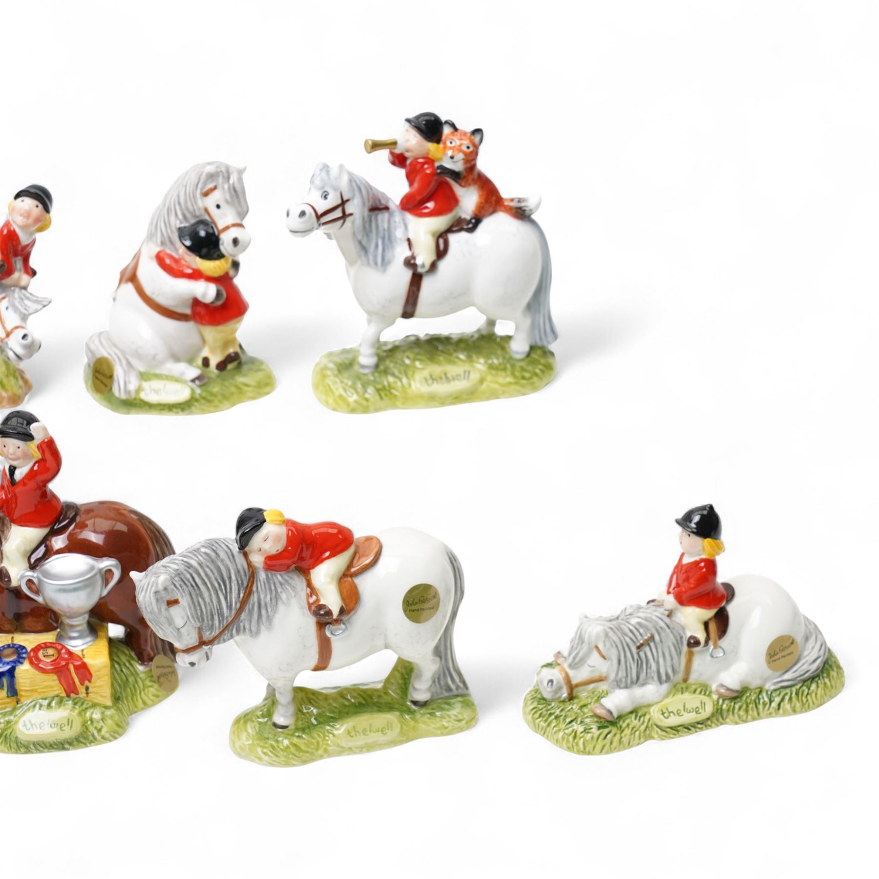 John Beswick limited edition Thelwell figure 'The Champions' | Ceramics ...