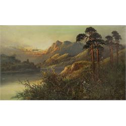 Frank Hider (British 1861-1933): 'Summer Evening in the Highlands ...