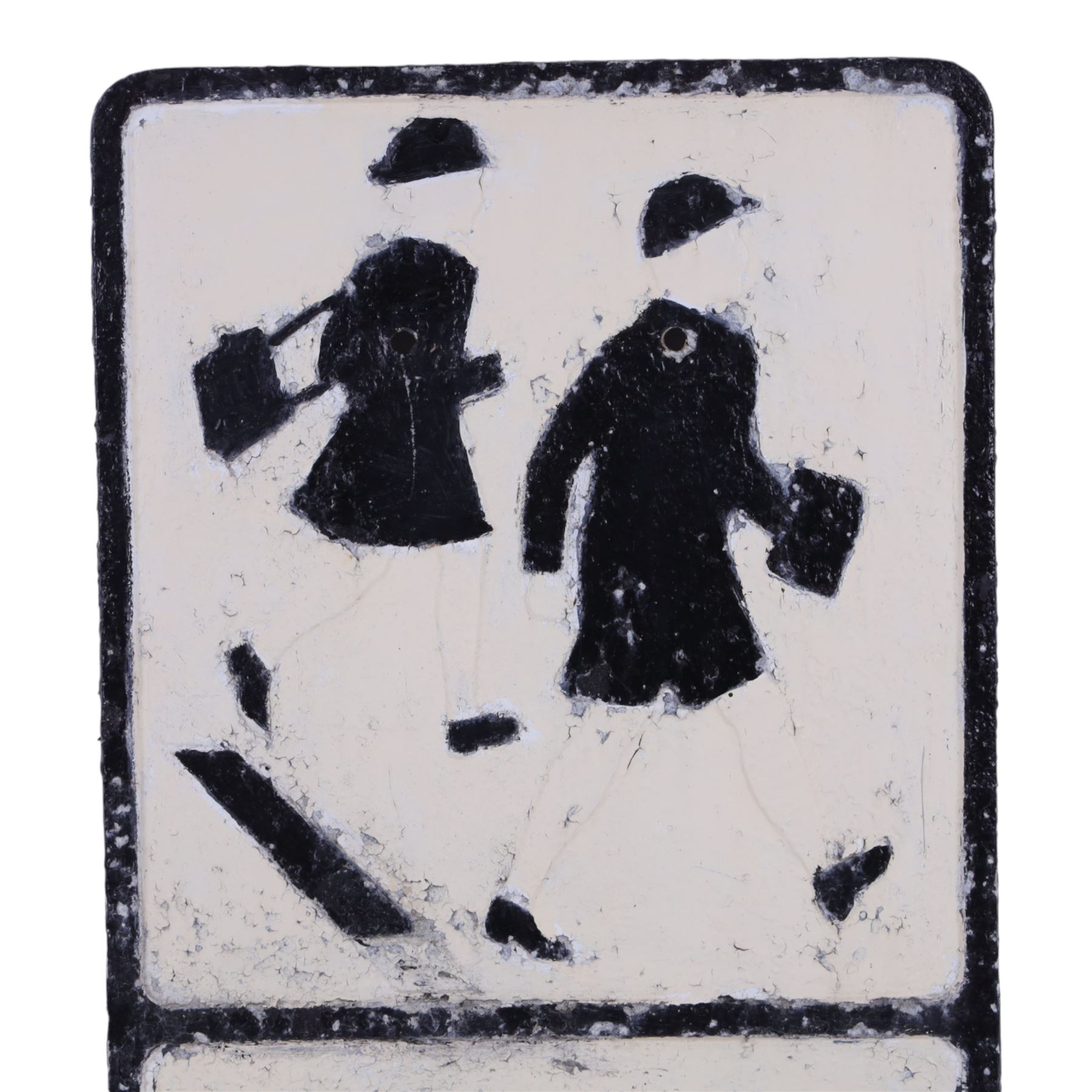 Cast metal 'School' road sign | Railwayana & Transport Memorabilia | 159563